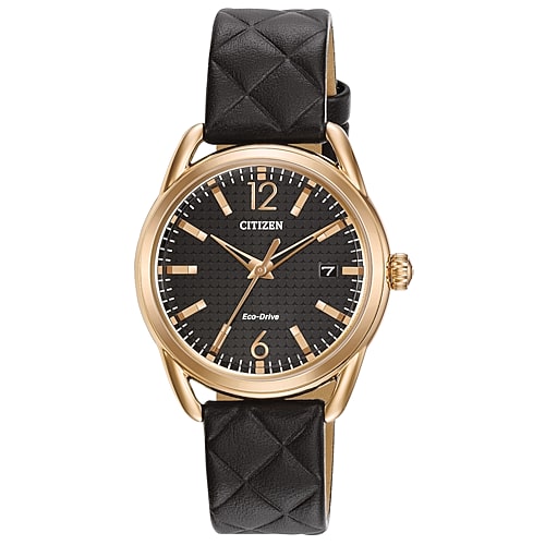 Click here for Womens Citizen(R) Classic Black Dial Watch - FE608... prices