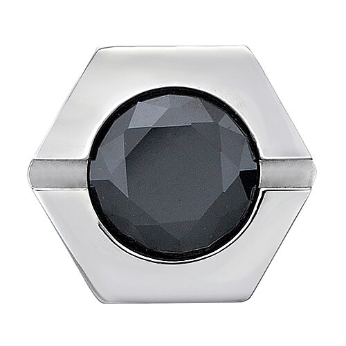 Click here for Mens Black and White Cubic Zirconia Stainless Stee... prices
