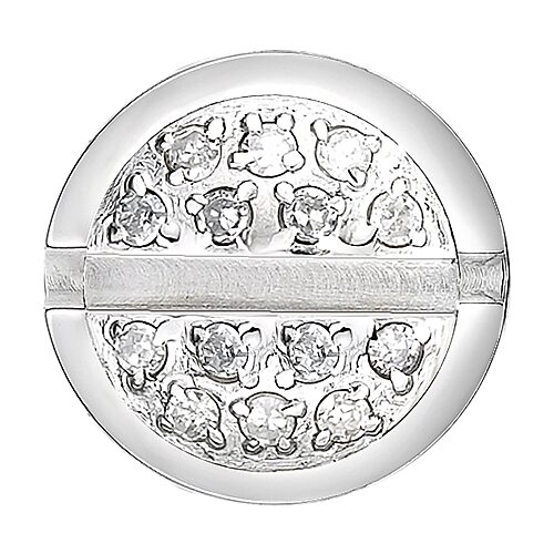 Click here for Mens 1/10 CT. T.W. Diamond Stainless Steel Stud Ea... prices