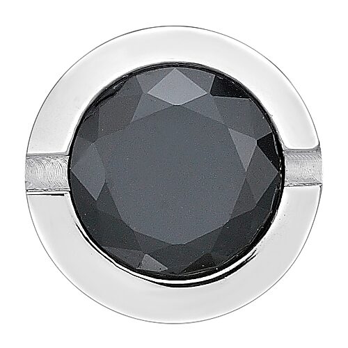 Click here for Mens Black and White Cubic Zirconia Stainless Stee... prices