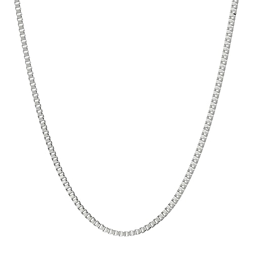Click here for Mens Stainless Steel 18 2mm Box Chain  One Size  W... prices