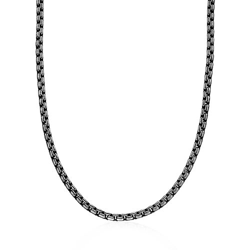 Click here for Mens Stainless Steel 22 Inch Box Chain Necklace  O... prices