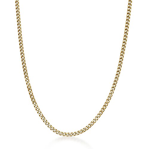 Click here for Stainless Steel Solid Wheat Chain Necklace  One Si... prices