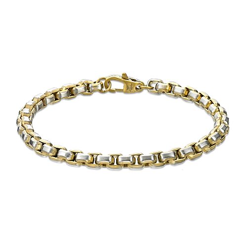 Click here for Mens Stainless Steel 8 1/2 Inch Solid Box Chain Br... prices