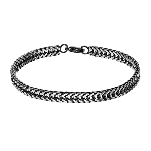 Click here for Mens Stainless Steel 8 1/2 Inch Solid Herringbone... prices