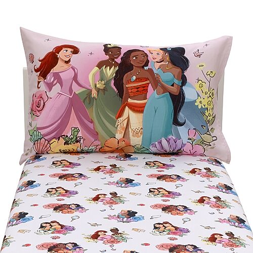 Click here for Disney Collection 2-pc. Princess Crib Sheet  One S... prices