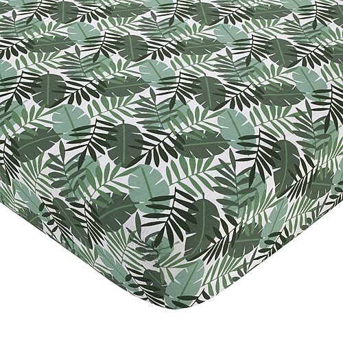 Click here for Nojo Jungle Crib Sheet  One Size  Green prices