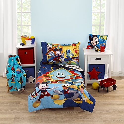 Click here for Disney Collection 4-pc. Mickey Mouse Toddler Beddi... prices