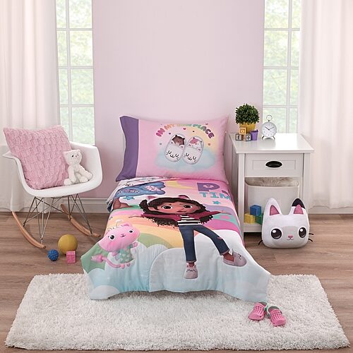 Click here for Dreamworks 4-pc. Gabbys Dollhouse Toddler Bedding... prices