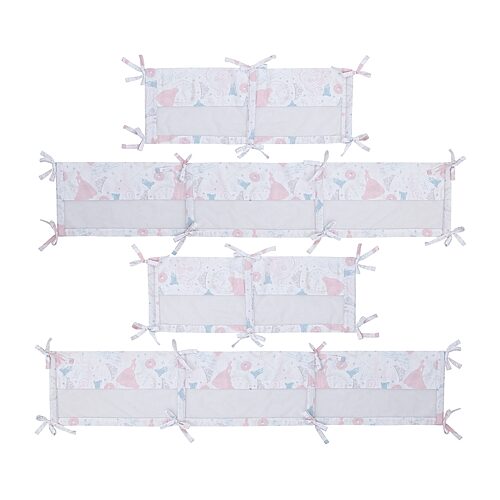 Click here for Disney Collection Crib Liner  One Size  Pink prices