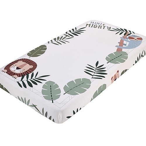 Click here for Nojo Jungle Crib Sheet  One Size  Green prices