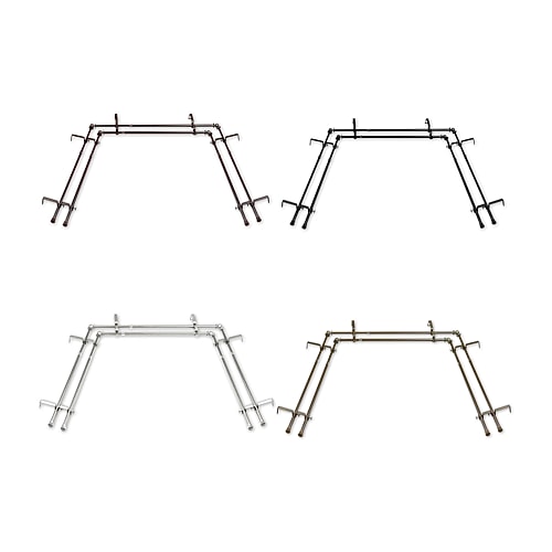 Click here for Rod Desyne Double Bay Window Rod  One Size  Silver prices