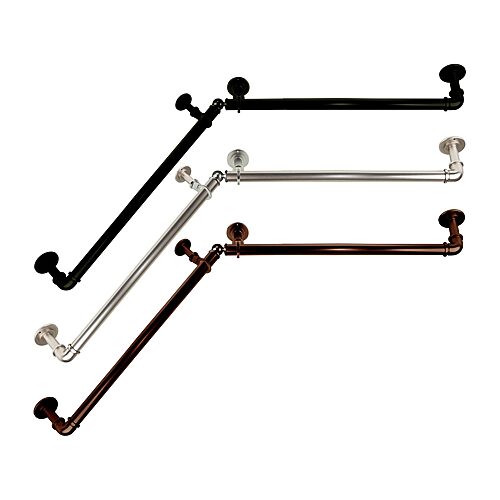 Click here for Rod Desyne Blackout Corner 1 IN Adjustable Curtain... prices
