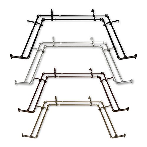 Click here for Rod Desyne Blackout Bay Window Rod  One Size  Yell... prices