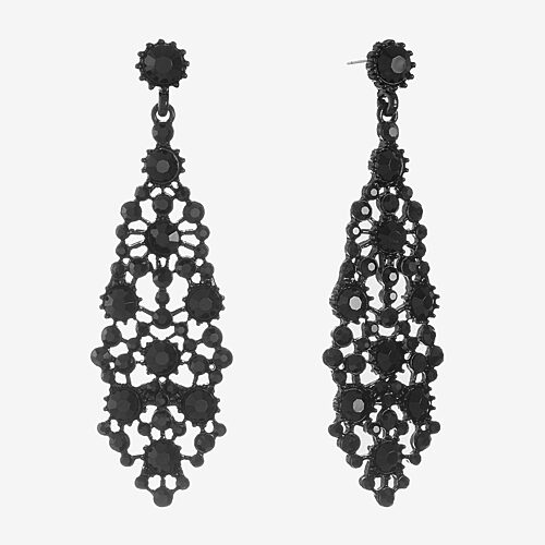 Click here for Mixit Black Chandelier Womens Black Hypoallergenic... prices