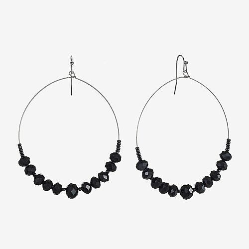 Click here for Mixit Grey Toned Jet Black Beaded Womens Black 75m... prices
