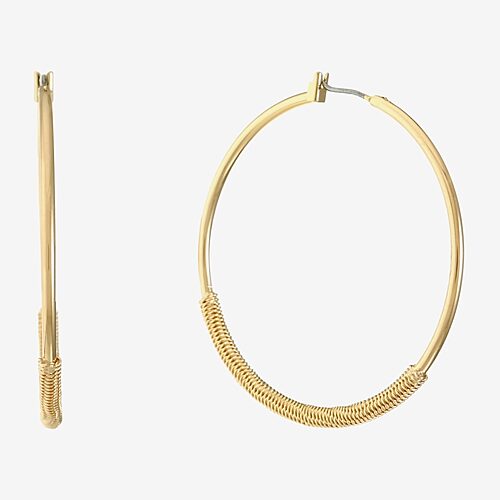 Click here for Monet Jewelry Gold Tone Womens 47mm Hypoallergenic... prices