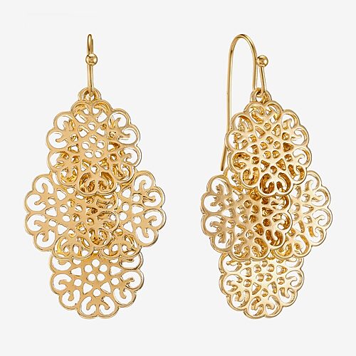 Click here for Liz Claiborne Womens Hypoallergenic Chandelier Ear... prices