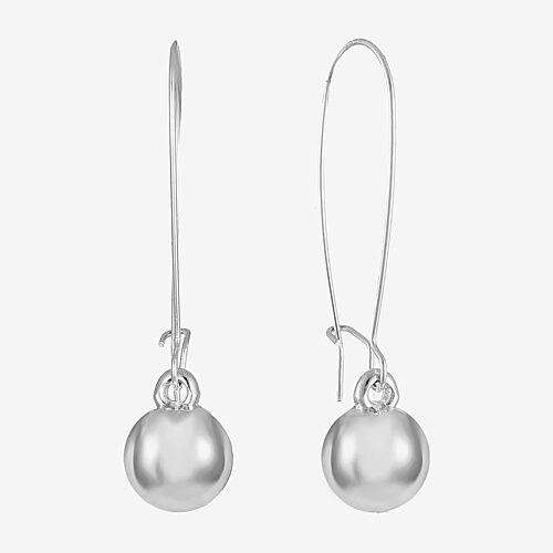 Click here for Liz Claiborne Silver-Tone Bead Drop Earrings  One... prices