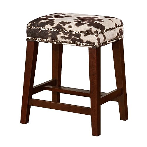 Click here for Walt Nailhead Trim Upholstered Counter Stool  One... prices