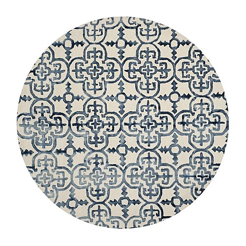Click here for Safavieh Dip Dye Collection Danny Floral Round Are... prices