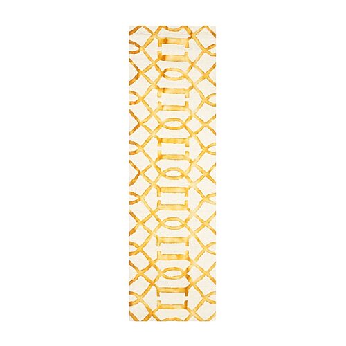 Click here for Safavieh Dip Dye Collection Diamond Geometric Runn... prices