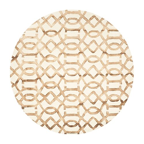 Click here for Safavieh Dip Dye Collection Diamond Geometric Roun... prices