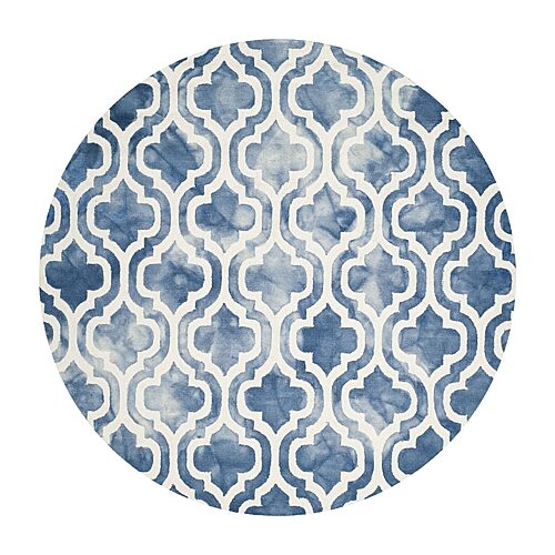 Click here for Safavieh Dip Dye Collection Elfrida Geometric Roun... prices