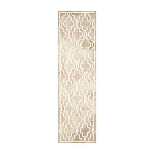 Click here for Safavieh Dip Dye Collection Jalen Geometric Runner... prices