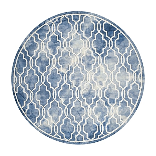 Click here for Safavieh Dip Dye Collection Jalen Geometric Round... prices