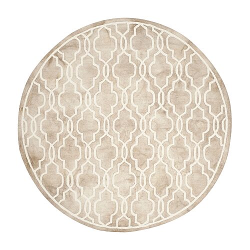 Click here for Safavieh Dip Dye Collection Jalen Geometric Round... prices