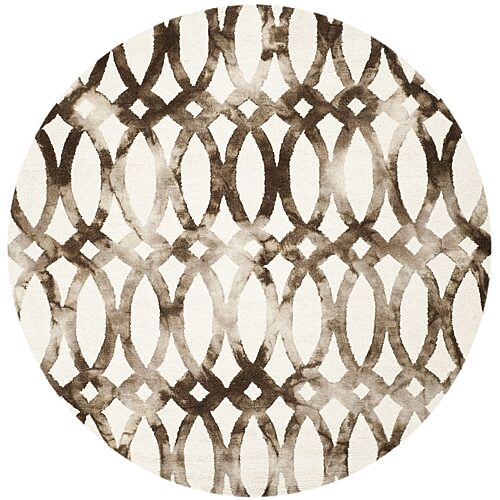 Click here for Safavieh Dip Dye Collection Maralyn Geometric Roun... prices