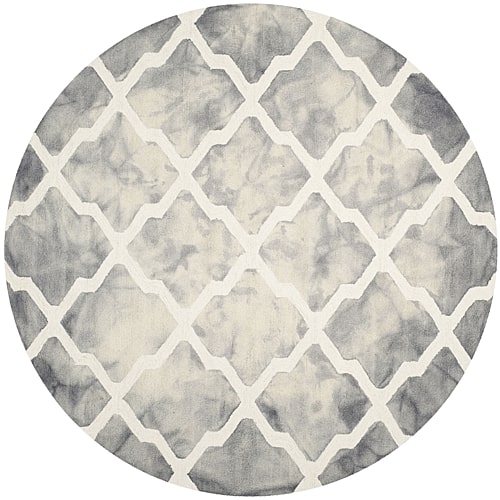 Click here for Safavieh Dip Dye Collection Petra Geometric Round... prices