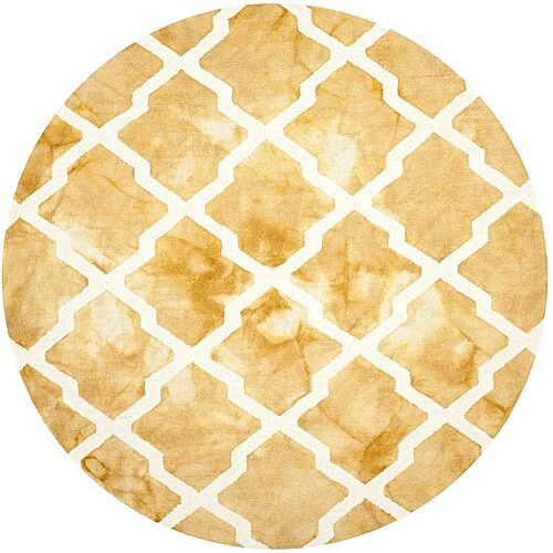 Click here for Safavieh Dip Dye Collection Petra Geometric Round... prices