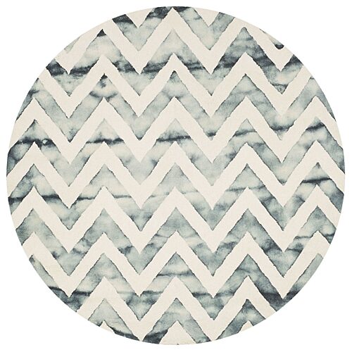 Click here for Safavieh Dip Dye Collection Ronnie Chevron Round A... prices