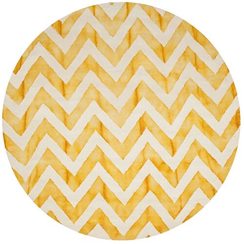 Click here for Safavieh Dip Dye Collection Ronnie Chevron Round A... prices