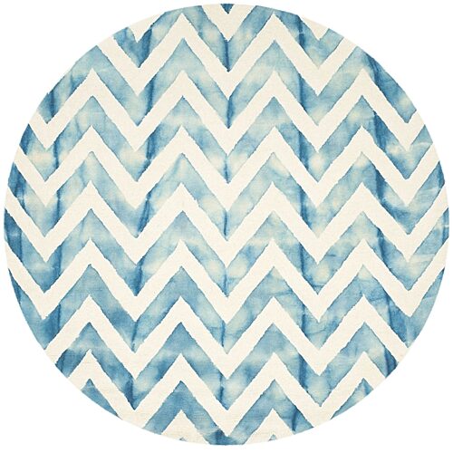 Click here for Safavieh Dip Dye Collection Ronnie Chevron Round A... prices