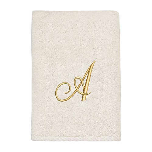 Click here for Avanti Monogram Initial Script Ivory & Gold Finger... prices