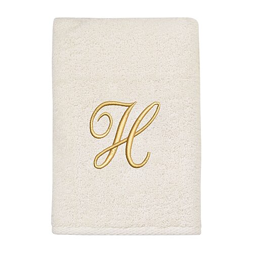 Click here for Avanti Monogram Initial Script Ivory & Gold Finger... prices