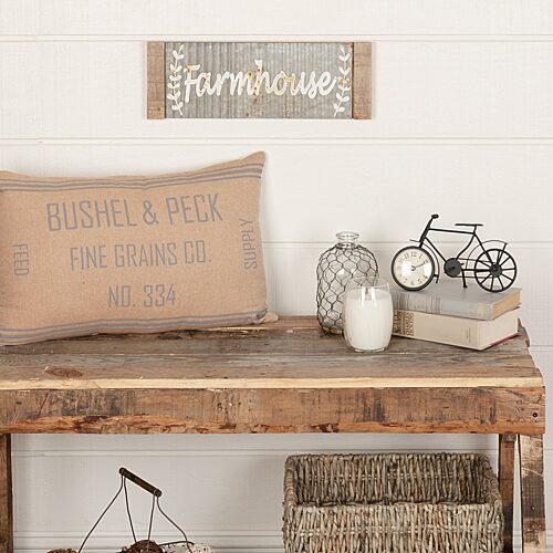 Click here for VHC Brands Grace Rectangular Throw Pillow  One Siz... prices