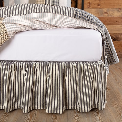 Click here for VHC Brands Haven Bed Skirt  One Size  Gray prices
