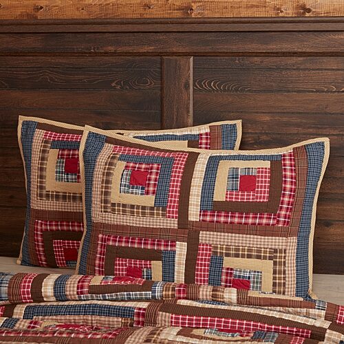 Click here for VHC Brands Harvey Cabin Reversible Pillow Sham  On... prices