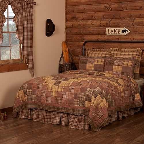 Click here for VHC Brands Plainfield Reversible Quilt  One Size... prices