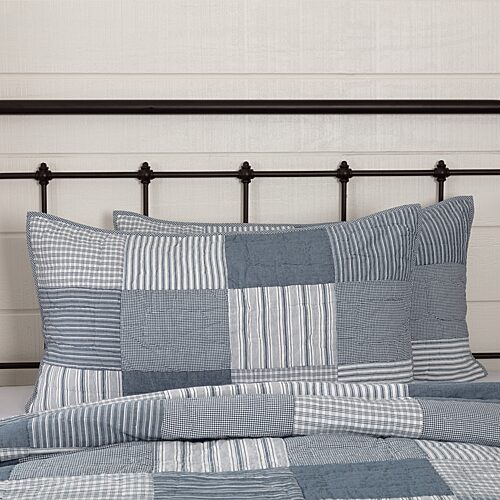 Click here for VHC Brands Miller Farm Reversible Pillow Sham  One... prices