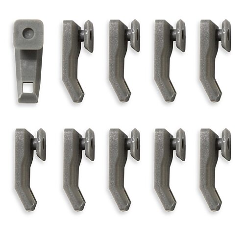 Click here for Rod Desyne 10-pk. Traverse Curtain Rod Sliders  On... prices