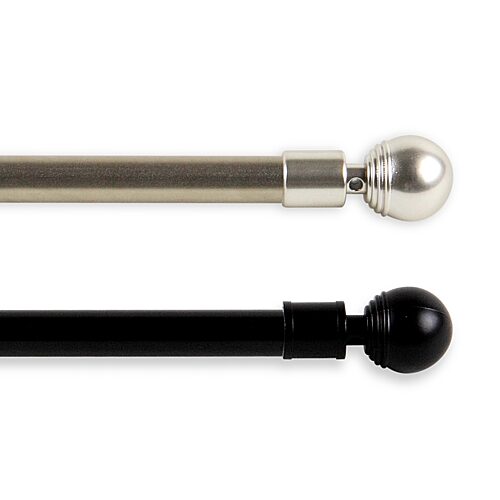 Click here for Rod Desyne Ball 7/16 IN Curtain Rod  One Size  Bla... prices