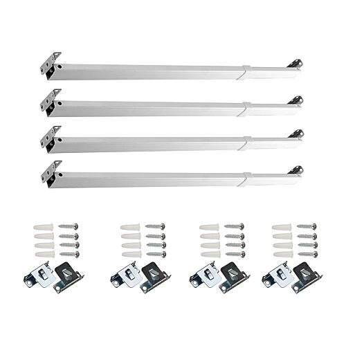 Click here for Rod Desyne Flat Sash Rod 4Pc  One Size  White prices