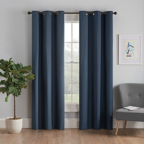 Click here for Eclipse Microfiber Grommet Top Energy Saving Black... prices