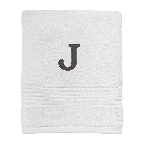Click here for Avanti Block Monogram Initial Cotton Hand Towel  1... prices