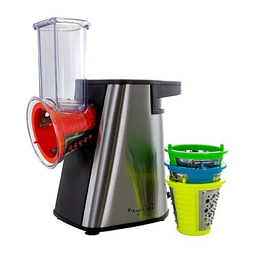 MegaChef Electric Food Slicer  One Size  Silver